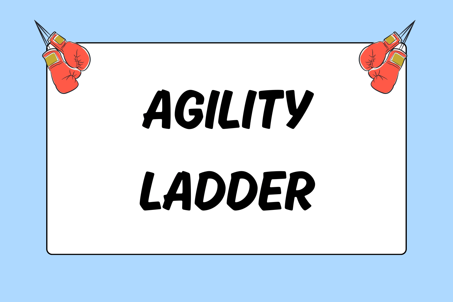 Agility Ladder Training For Boxers