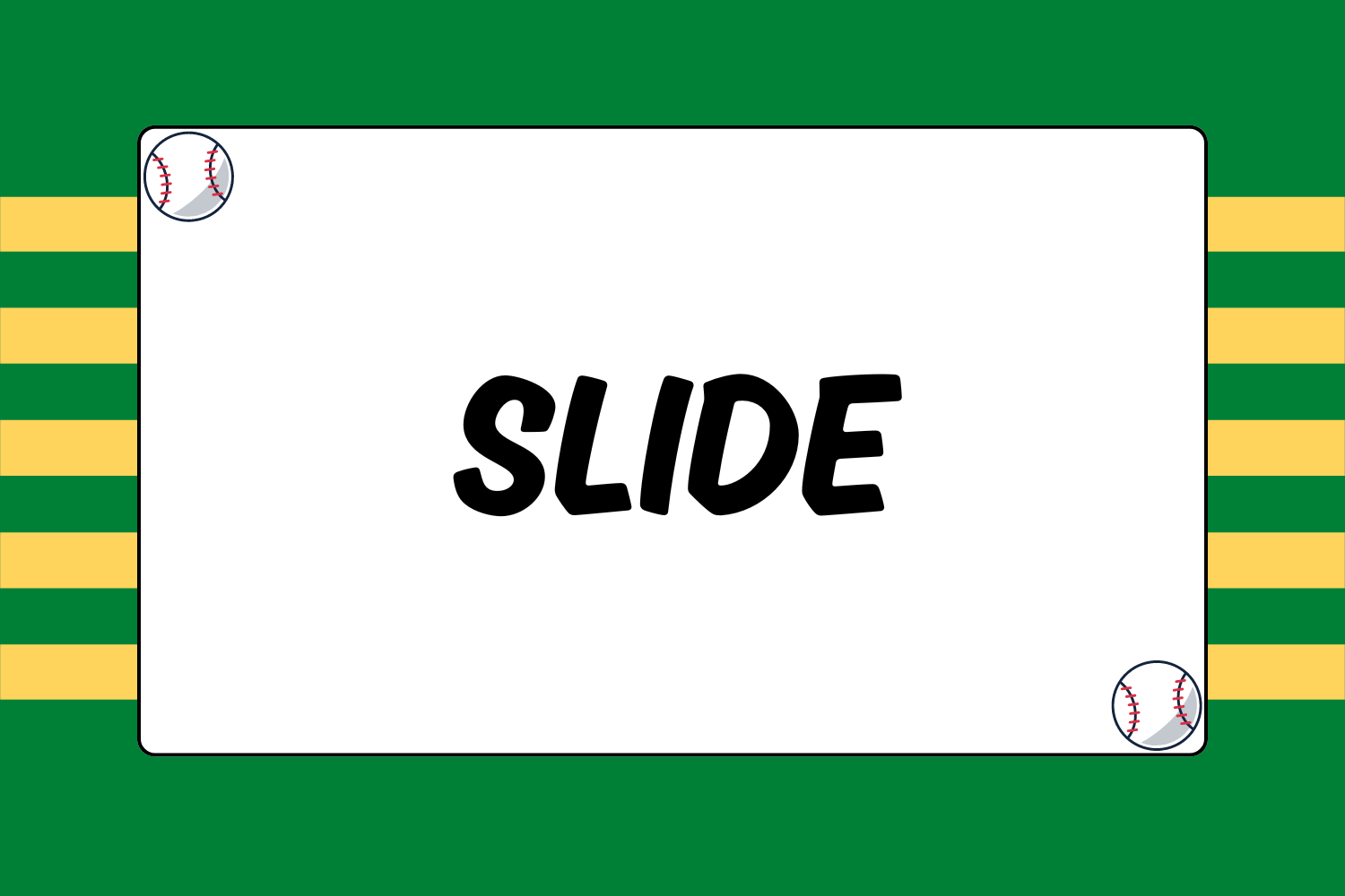 How To Slide In Baseball