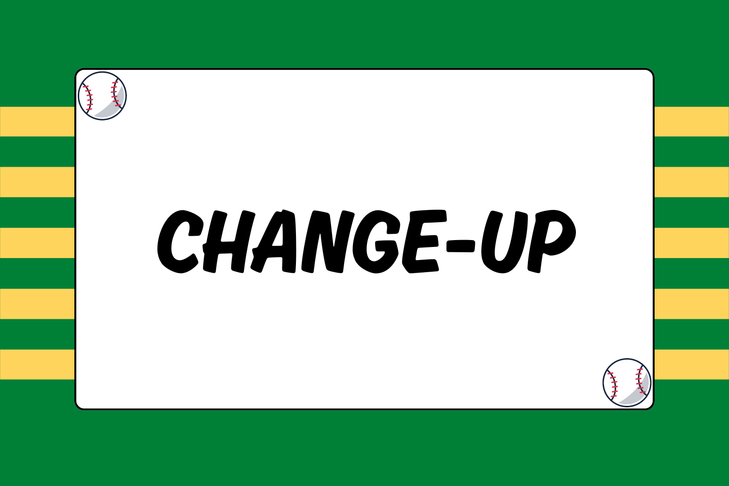 How To Throw A Change-up In Baseball