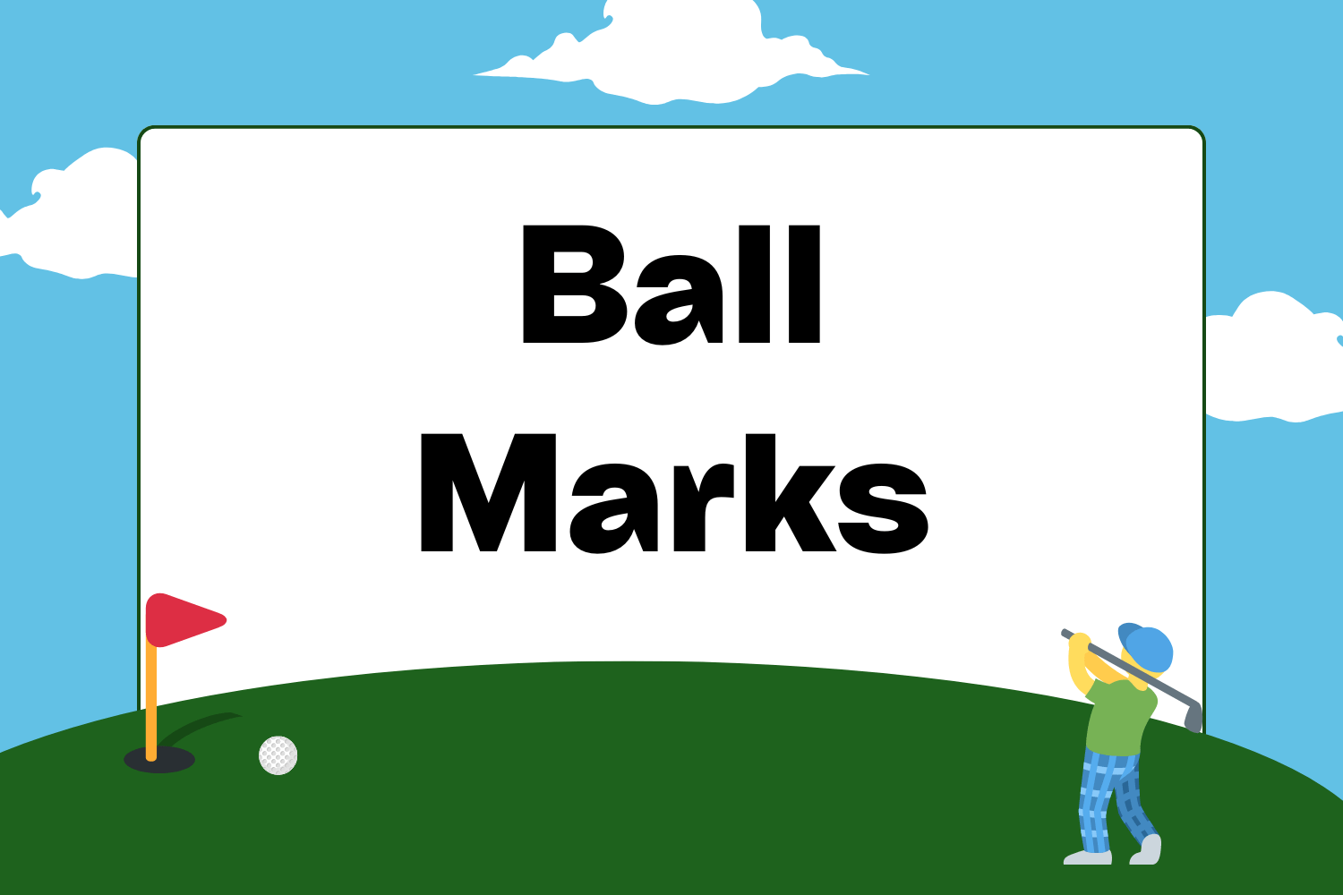 How To Repair Ball Marks In Golf