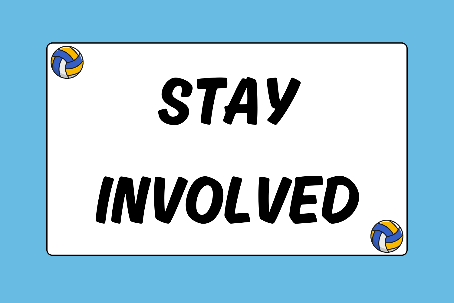How To Stay Involved With Volleyball