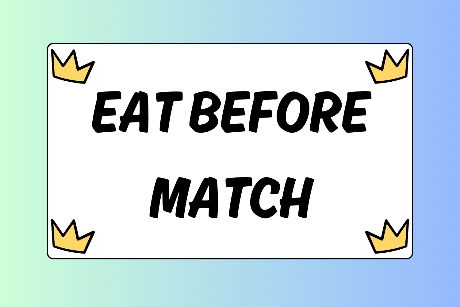 What To Eat Before A Wrestling Match